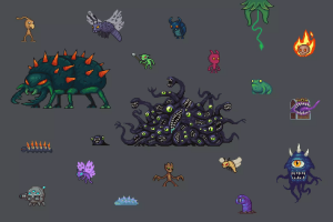 Pixel Monsters Vol2 v1.0 - Characters - 2D