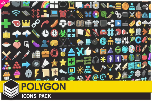 POLYGON Icons Pack - Low Poly 3D Art by Synty v1.01 - GUI - Каталог