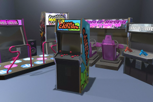 Retro Arcade Machines Pack v1.0 - Props - 3D